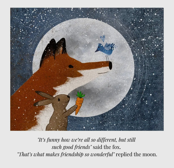 FOX UNDER THE MOON BOOK - BOOK 1 - Feather & Twigs