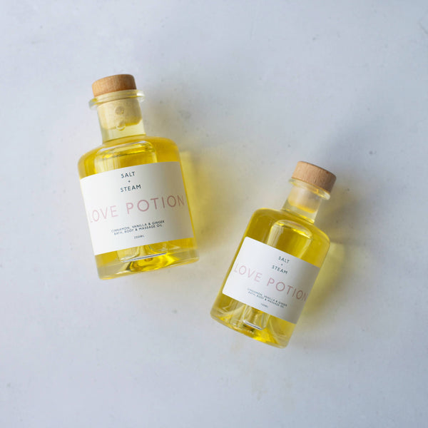 LOVE POTION - SPICED BATH, BODY AND MASSAGE OIL -100ml - Feather & Twigs