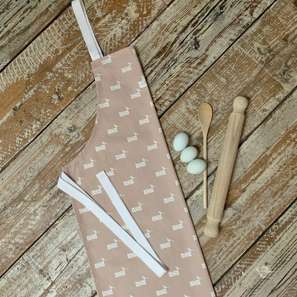 PHEASANT AND FENCE APRON - Feather & Twigs